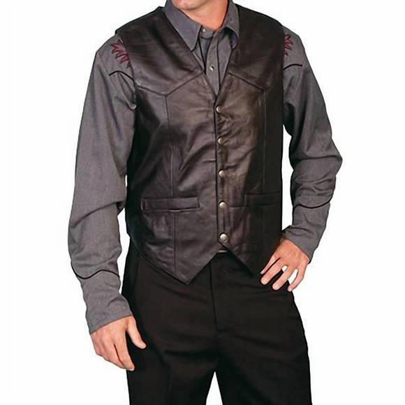 Scully | Suits & Blazers | New Scully Mens Lambskin Classic Western ...